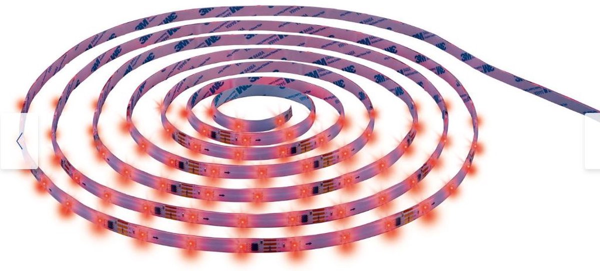 livarno 5 meter led strip met controller en stroomaansluiting 166 ...