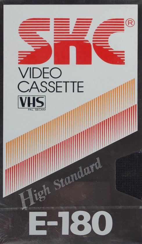 SKC HighmStandard E-180 VHS Video Cassette | bol
