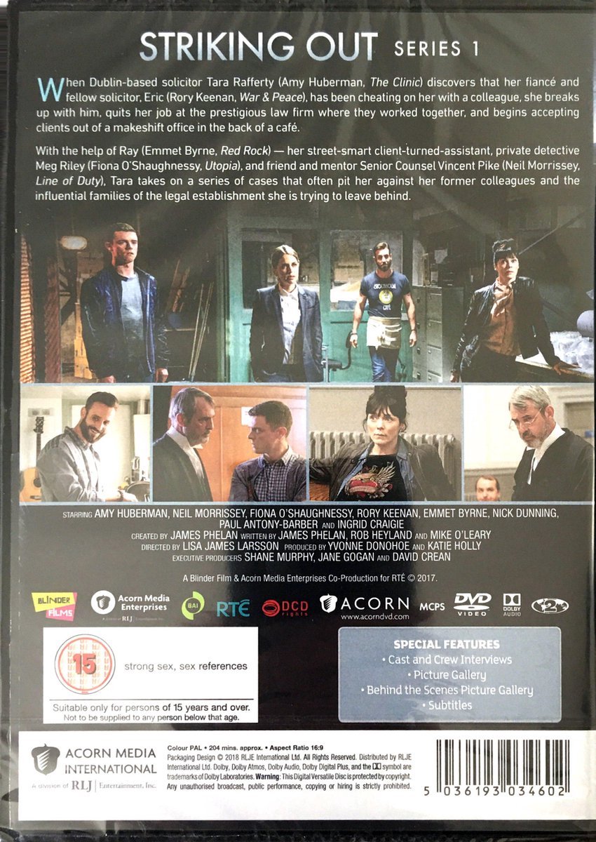 Striking Out - Season 1 (Dvd), Neil Morrissey, Emmet Byrne, Fiona O ...