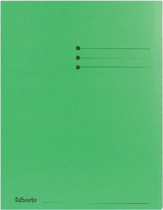 INLEGMAP ESSELTE KARTON GROEN | bol.com