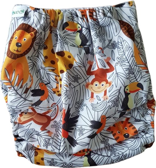 Wasbare luier Bababoe / Pocket luier Fleece - met bamboe inlegger ...