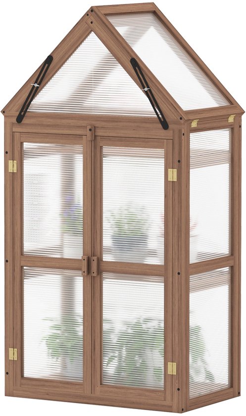 Koudebak – Mini Kas – Groentekas – Tuinkas – Kweekkast – Houten Frame ...