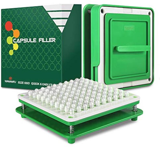 Capsule vulmachine maat 000 met gedetailleerde instructies voor het ...