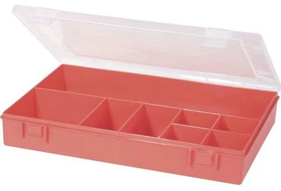 Assortimentsdoos 8 vaks - stabiele sorteerdoos voor schroeven en kleine ...