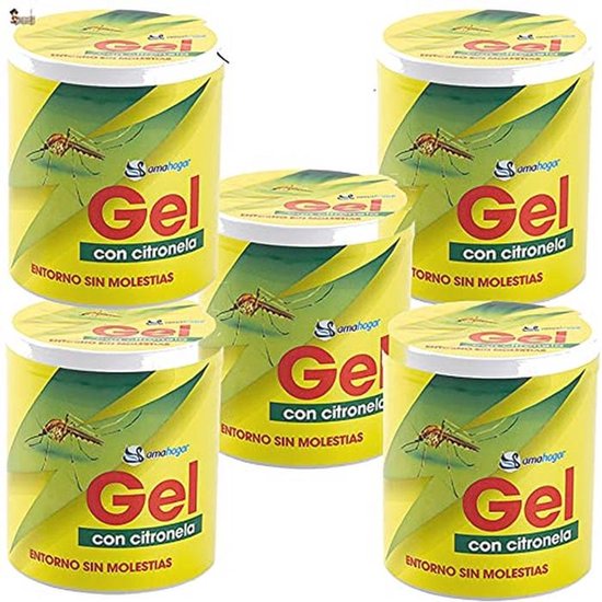 Natuurlijke Citronella-gel tegen Muggen - Veilig en Effectief voor ...