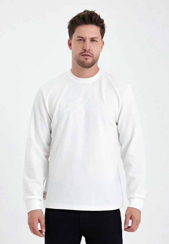 Club Ju - Men's White Sweater | bol