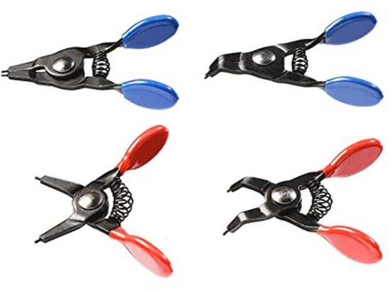Professionele mini circlip tang set - 4 stuks voor interne en externe ...