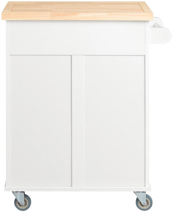 Keukentrolley – Serveertrolley – Werktafel – Keukenwagen ...
