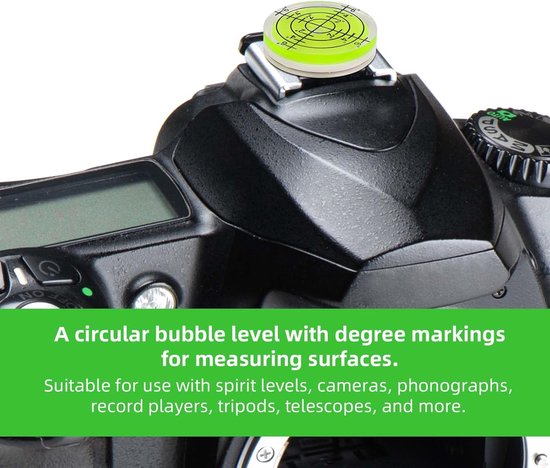 9pcs Kleine Spirit Level - Vierkante en Ronde Mini Magnetische Spiritus ...