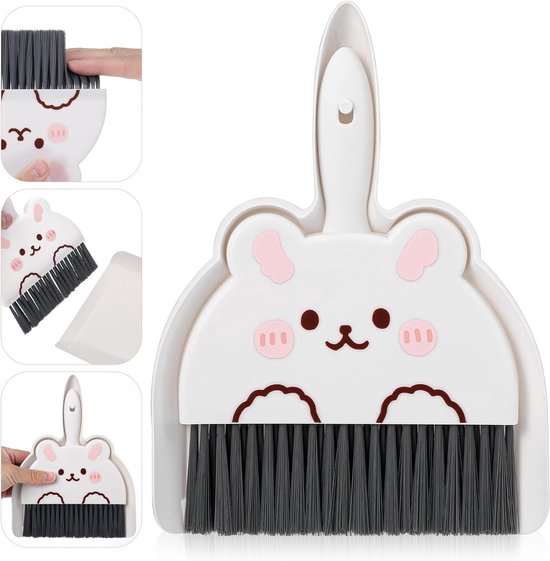 Table Broom met Shovel - Hand Sweeper en Shovel - Mini Sweeper Plate en ...
