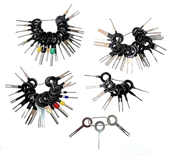 73pcs Terminal Removal Tool kit, Electrical Connector Terminal pin ...