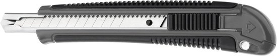 Ergonomisch Cuttermes met Softgrip Handgreep en Veiligheidsmechanisme | bol