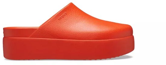 Crocs Dylan Platform Clog Lava 37/38 US 7 | bol