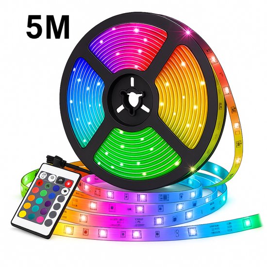 Bande LED RGB 5 mètres – Rubans LED – Lumières LED – Ruban LED ...