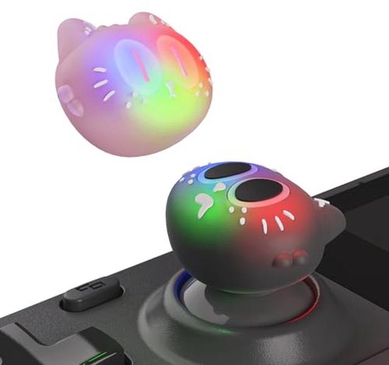 Verlichte Joystick Caps voor Steam Deck - Schattige Gaming Accessoires ...