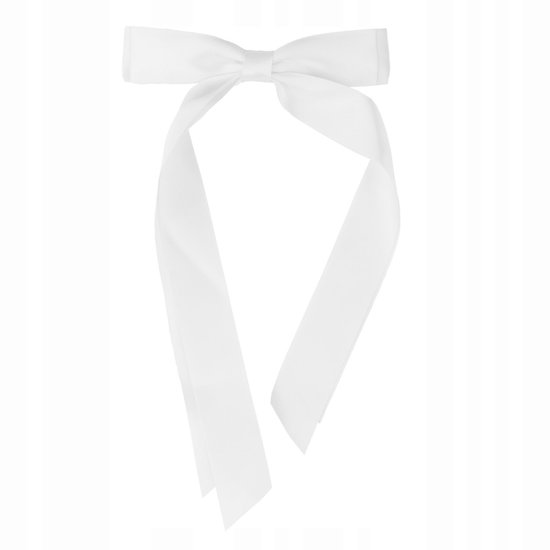 Elegante Witte Strek Haarclip - Lange Thin Strek voor Haar | bol