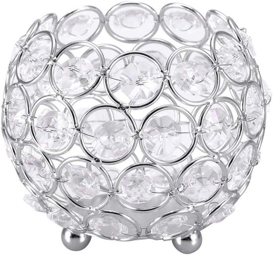 All4You - Porte-bougies en cristal pour décoration de mariage et ...