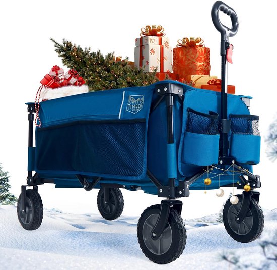 Grote opvouwbare bolderkar voor strand, tuin en camping - Draagvermogen ...
