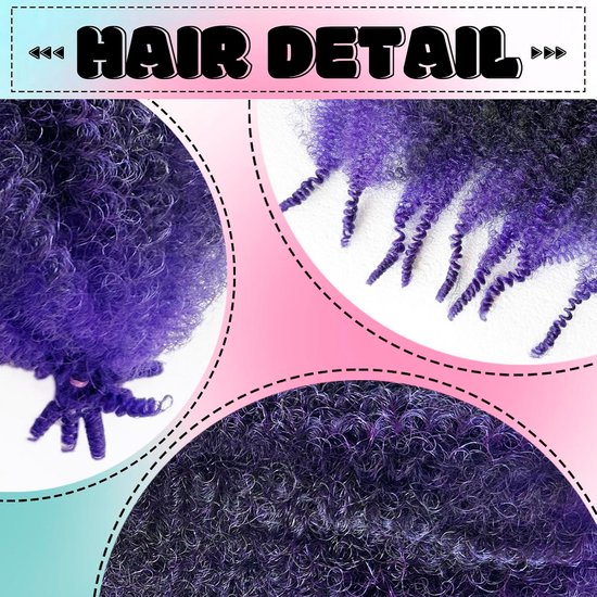 Spring Twist Vlechten Haar 16 inch Pre-Gepluimd Marley Twist ...