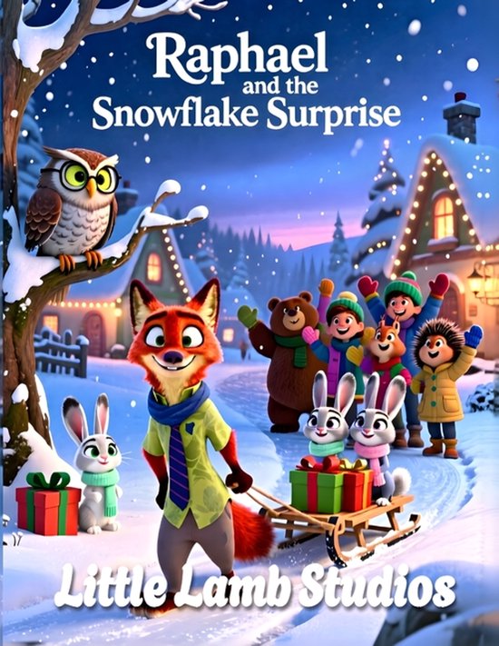 Little Lamb Holiday Blessings- Raphael and the Snowflake Surprise ...