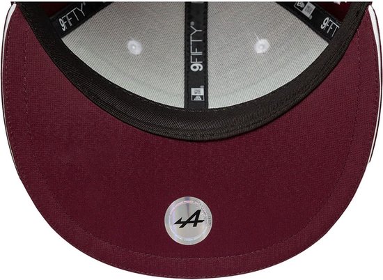 Alpine F1 Racing x Qatar Pierre Gasly donkerrode 9FIFTY snapback pet ...