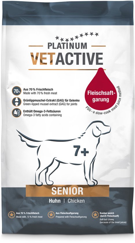 Platinum Vetactive Senior | 1,5 kg | bol