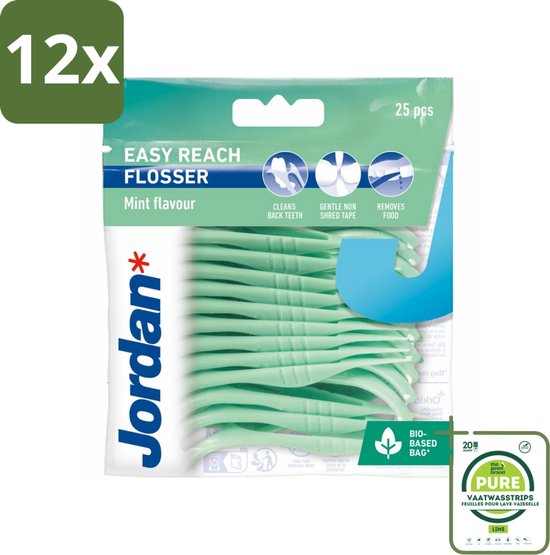 Jordan - Flosser - Easy Reach - Munt Smaak - 25 Ragers ...