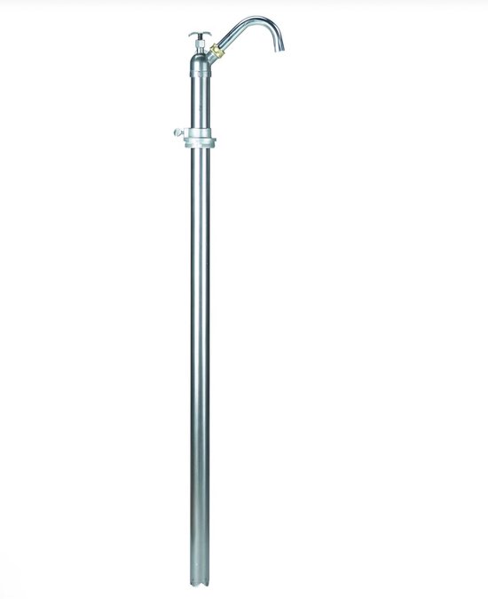 stalen pull up olie vaten handpomp optrekbare vatenpomp 1 meter | bol