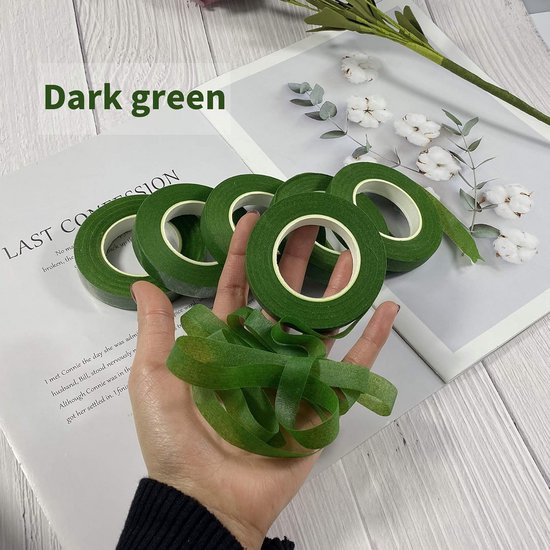 6 Rollen Bloementape voor Bloemist Werk, Cadeaus en Knutselprojecten ...