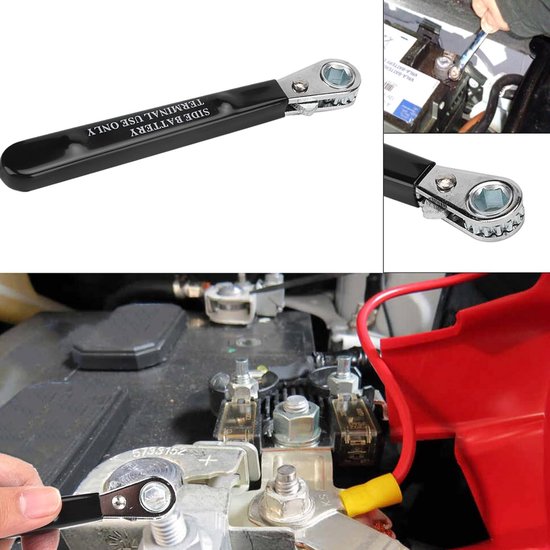 Battery Wrench Tool - Terminal Wrench - Car Battery Side Wrench ...