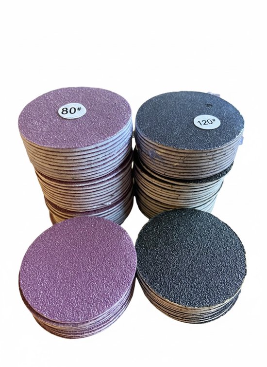 DEN-T Schuurpads voor Elektrische Eeltverwijderaar - Set van 80 Stuks | bol