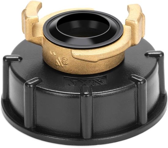 EGoods - IBC Tank Connector Messing Adapter Cap 3/4 Inch S60 x 6 met MS ...