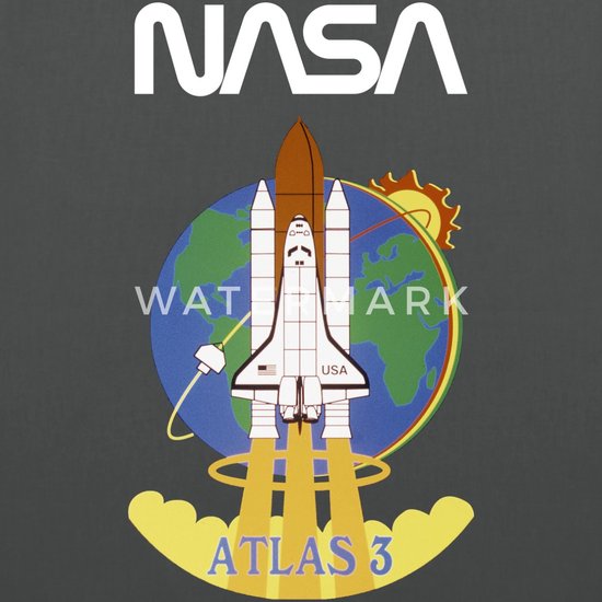 NASA Atlas 3 Tas Van Stof Schoudertas | bol