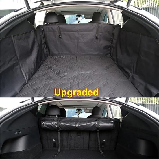 Famanu - Tesla Model Y/3/X/S Hondenrek Auto, Dierenbarrière met Hard ...