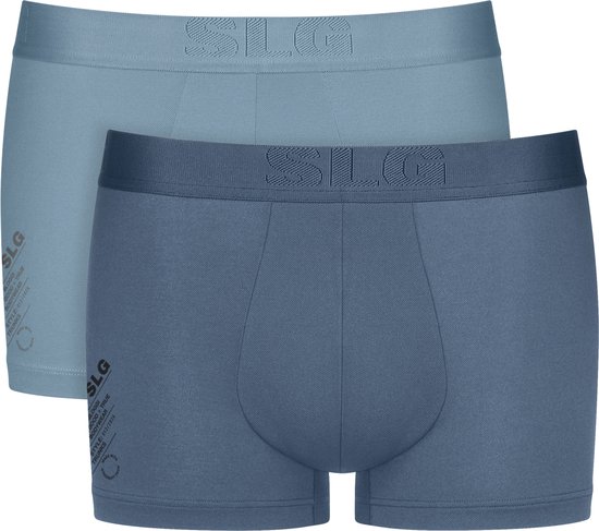 Sloggi - SLG Base - 2-Pack Trunks - Multi Blauw - M | bol
