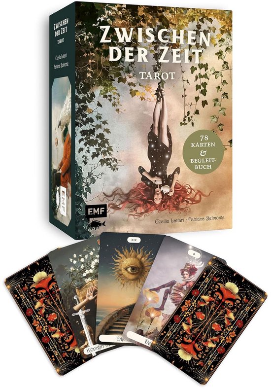 Tarotkaarten set met 78 geïllustreerde kaarten en begeleidend boek | bol