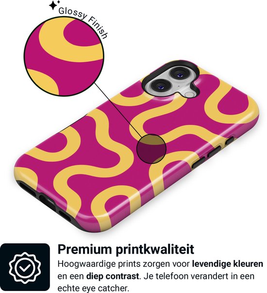 Mobiq - Motion Flow Backcover met Magsafe geschikt voor iPhone 17 ...
