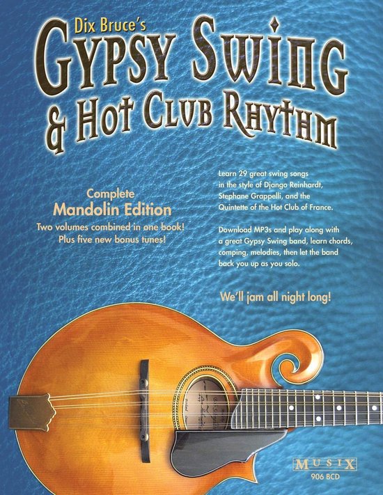 Mandoline Lesboek: Swing & Hot Club Gitaarriffs Inclusief Play-Along ...