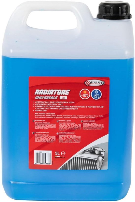 Liquide de Refroidissement Antigel Concentré -22°C à +120°C ...