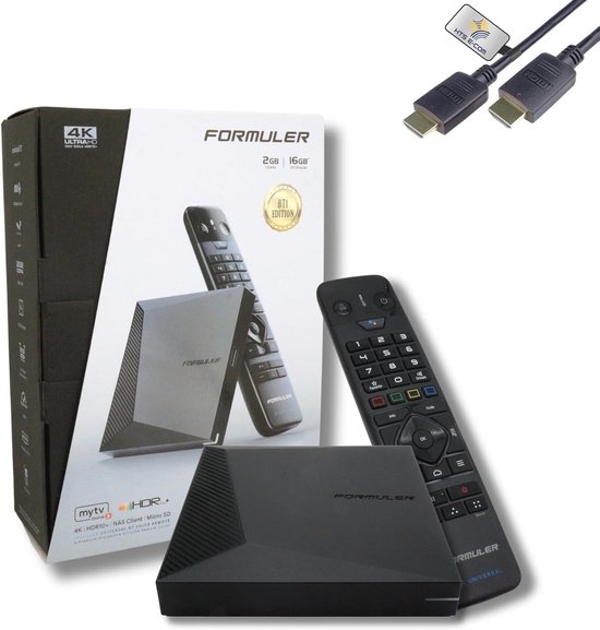4K Android OTT Media Player - Smart Streaming Box met WLAN en Bluetooth ...