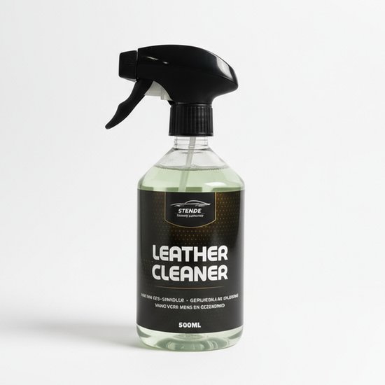 Stende Leather Cleaner 500 ml Car Care – Gebruiksklare oplossing – Veilig voor mens &... | bol