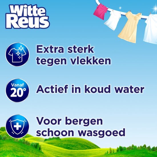 Frisse Reus Zwarte Reus Gel - Vloeibaar wasmiddel - 6 x 19 wasbeurten | bol
