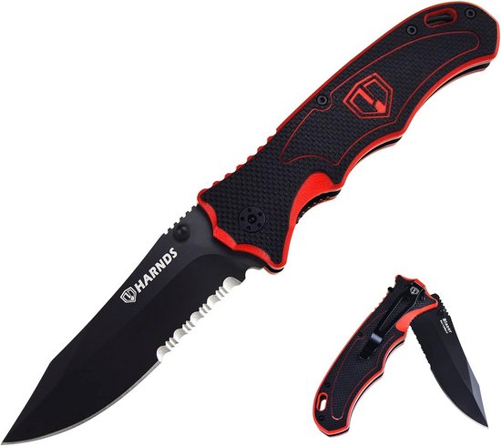Vouwmes voor Buitenjacht en Camping - Ergonomisch G10 Handvat met ...
