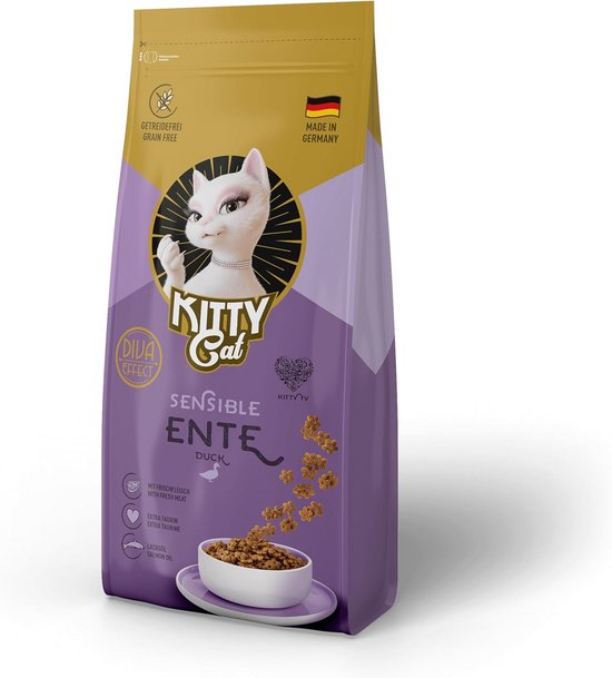 Droogvoer voor katten - Eend - 3 kg - Gevoelig | bol