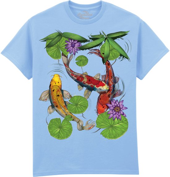 Koi Karper Koi Fish The Coloured House T-shirt L | bol