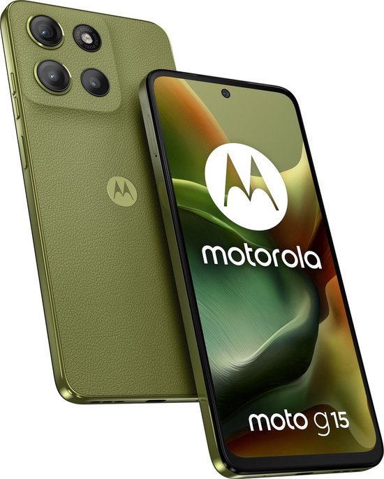 Motorola Moto G15 4G 8GB/512GB Vert (Vert Iguane) Dual SIM | bol