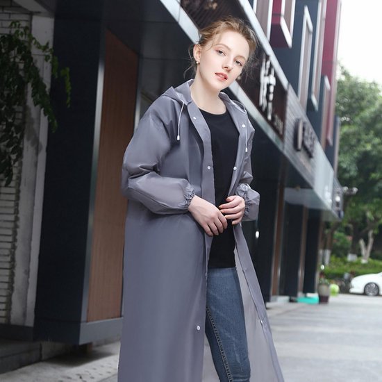 2x Waterdichte Regenponcho Set voor Dames en Heren - Herbruikbare ...