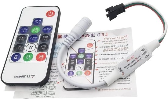 Cosensi - LED RGB Controller voor draadloze bediening van LED ...
