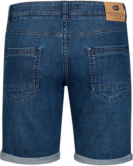 Petrol Industries - Heren Bassano Regular Jeansshort Shockwave - Blauw ...
