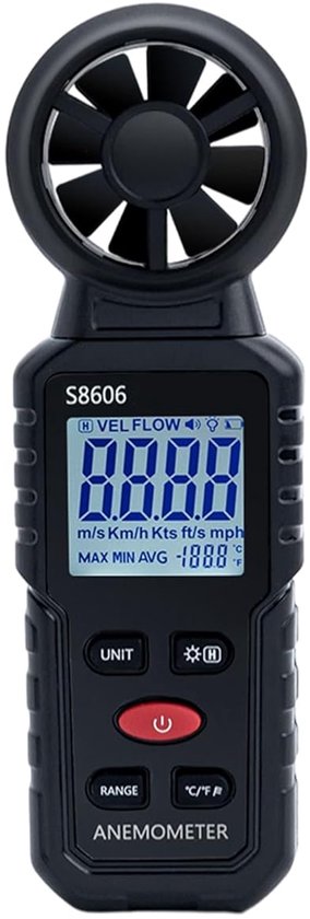 OUYLAF Windmeter - Windmeter Digitaal - Anemometer - Professionele ...